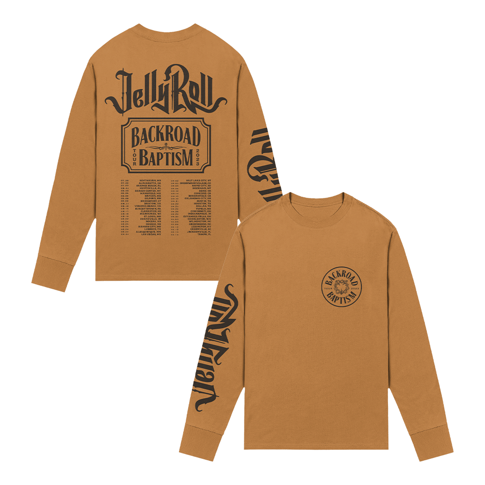 Backroad Baptism Official Tour Merch - Jelly Roll – Jelly Roll Official